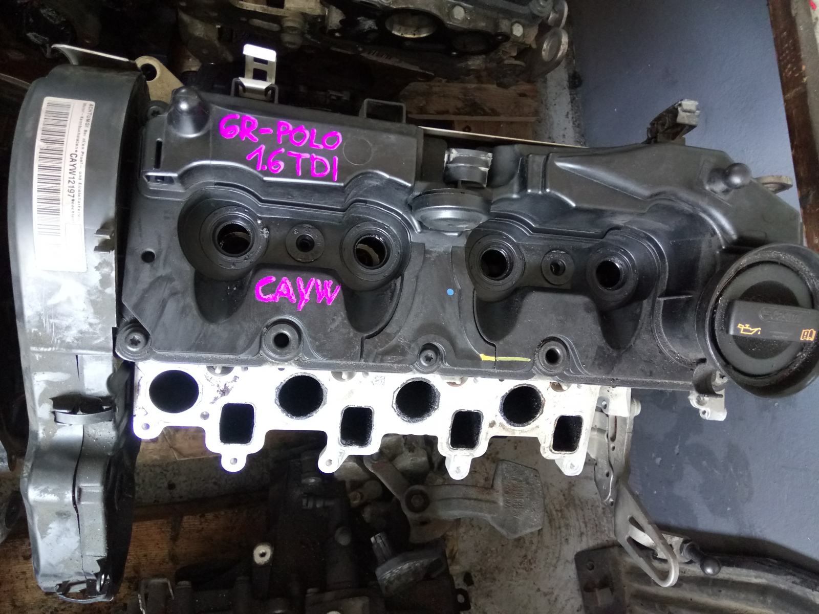 VW POLO 6R 1.6 TDI CAYW MOTOR