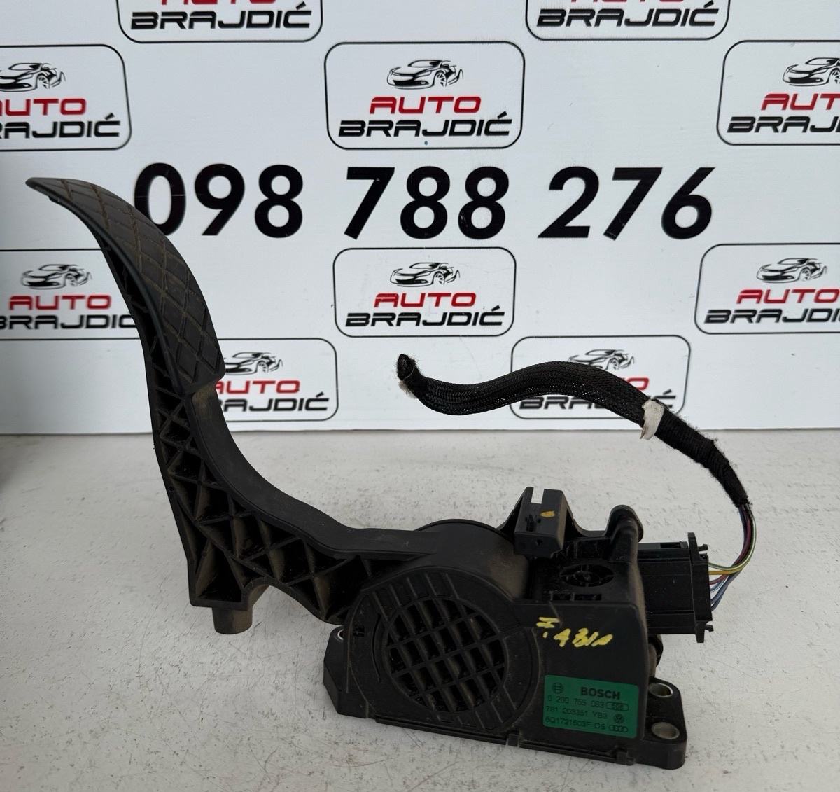 VW,SEAT,AUDI,SKODA FABIA PAPUCICA GASA 0280755063 781203351YB3
