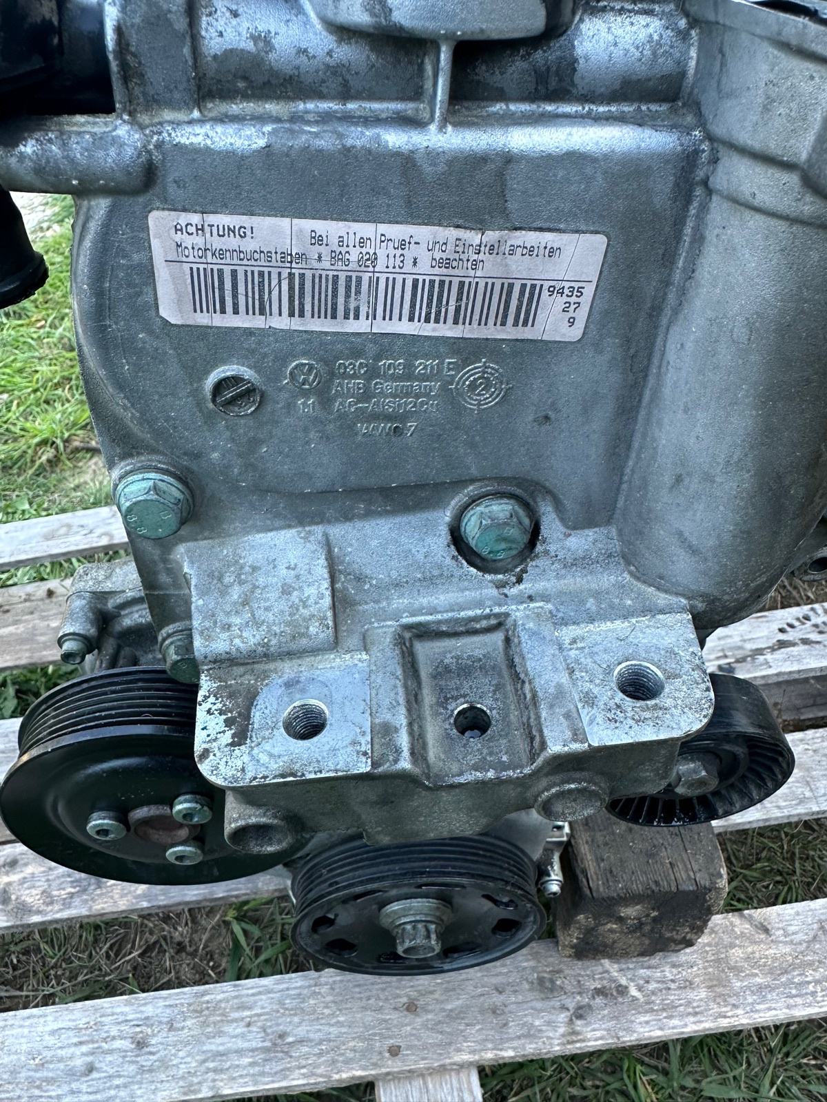 vw golf 5 touran 1.6 fsi motor BAG BLG BLP