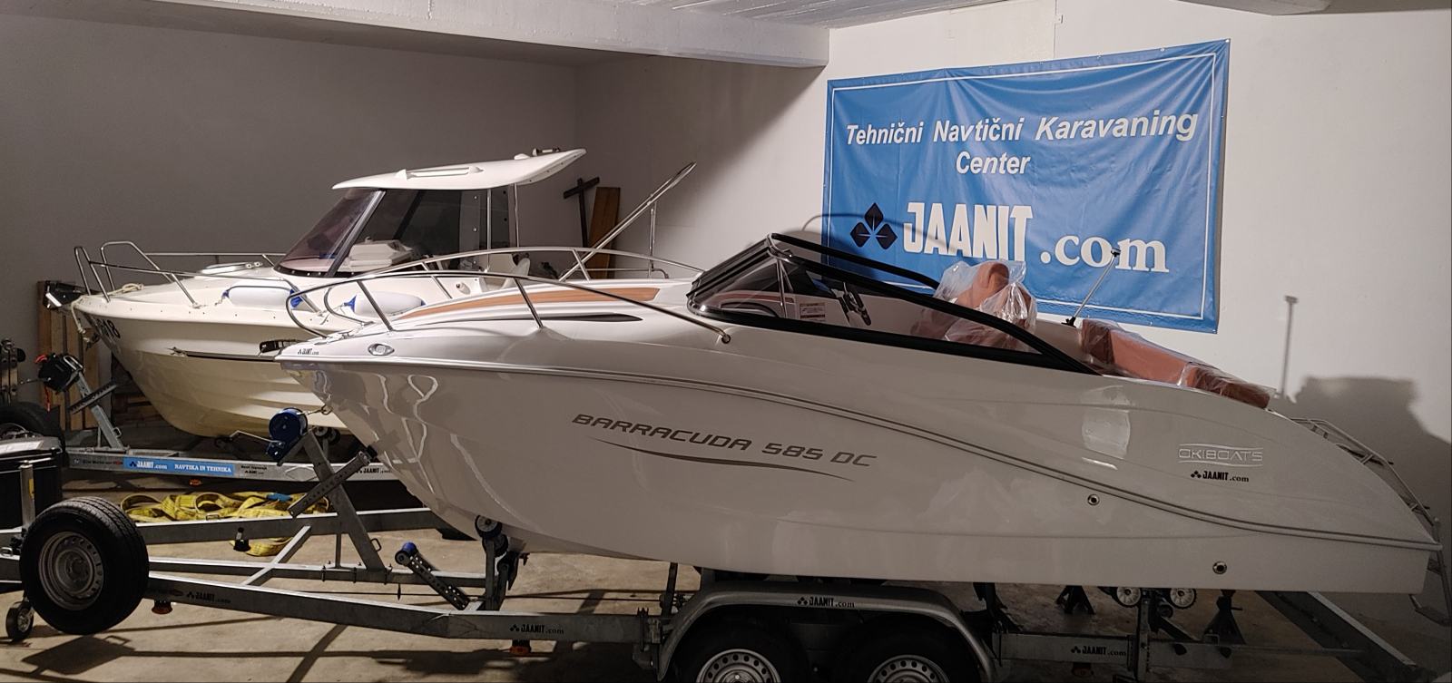 Barracuda 585 DC+Mercury 150 KS+ transport u Hr.