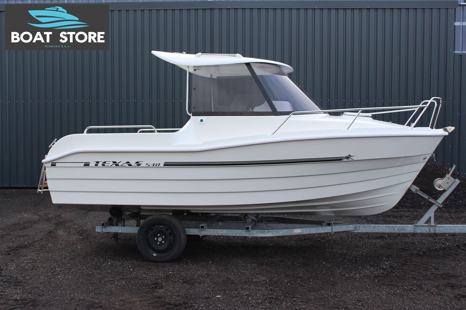 Texas 540 Pilothouse •Yamaha F40(70 KS)• s dodatnom opremom • s PDV-om