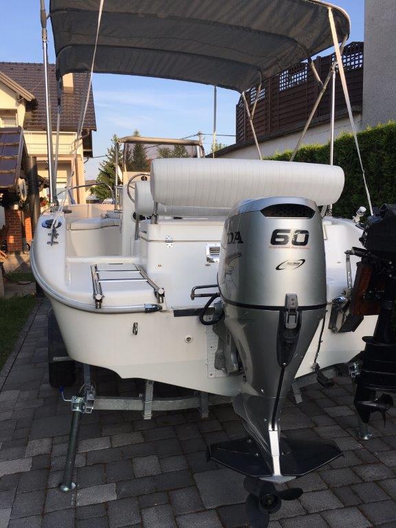Fisher 17 + Honda BF60A