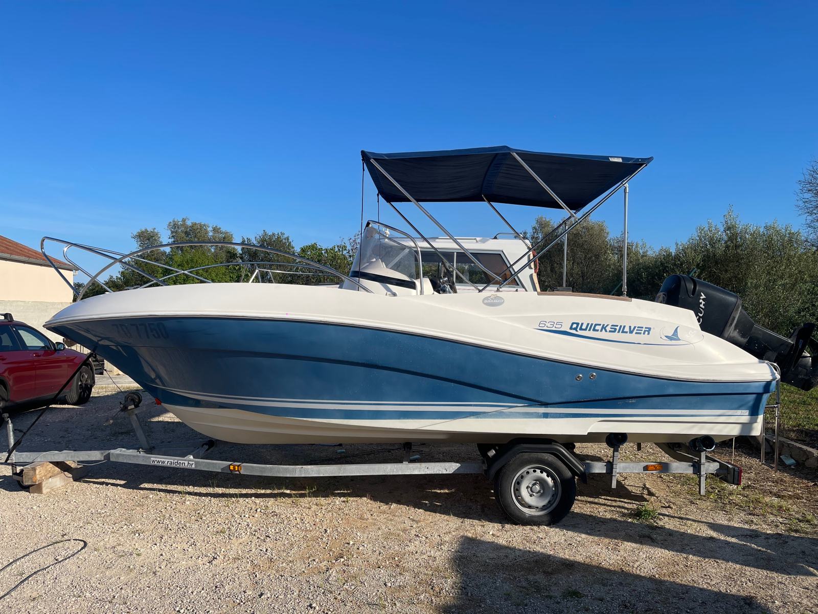 Gliser Quicksilver commander 635