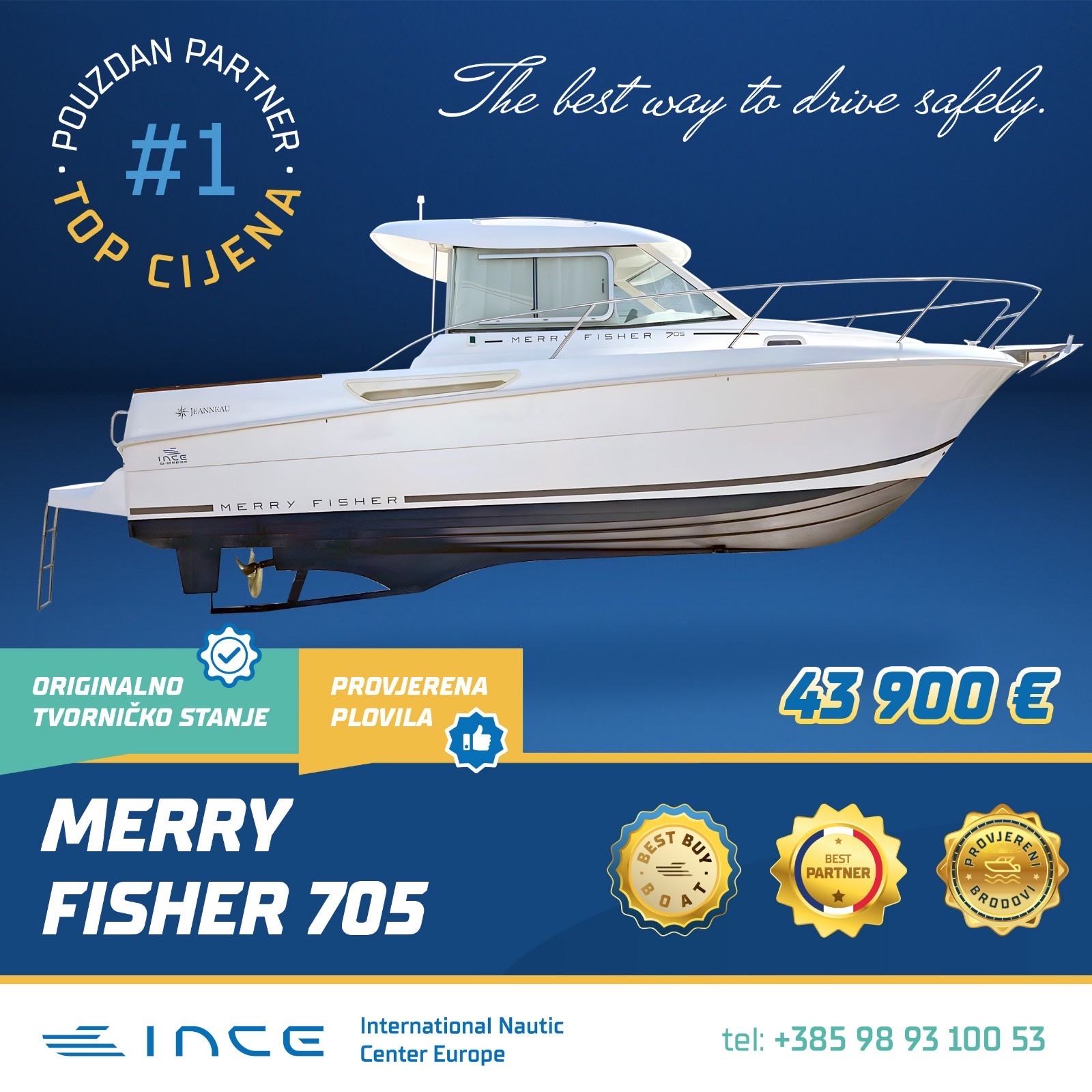 Merry Fisher 705-Yanmar 150