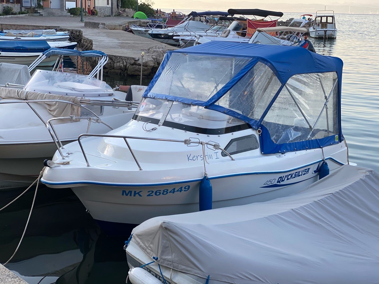 Quicksilver 450 Cabin, Suzuki 60, Malinska