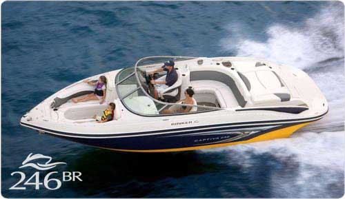 RINKER 246 BR (GLISER BEZ KABINE)