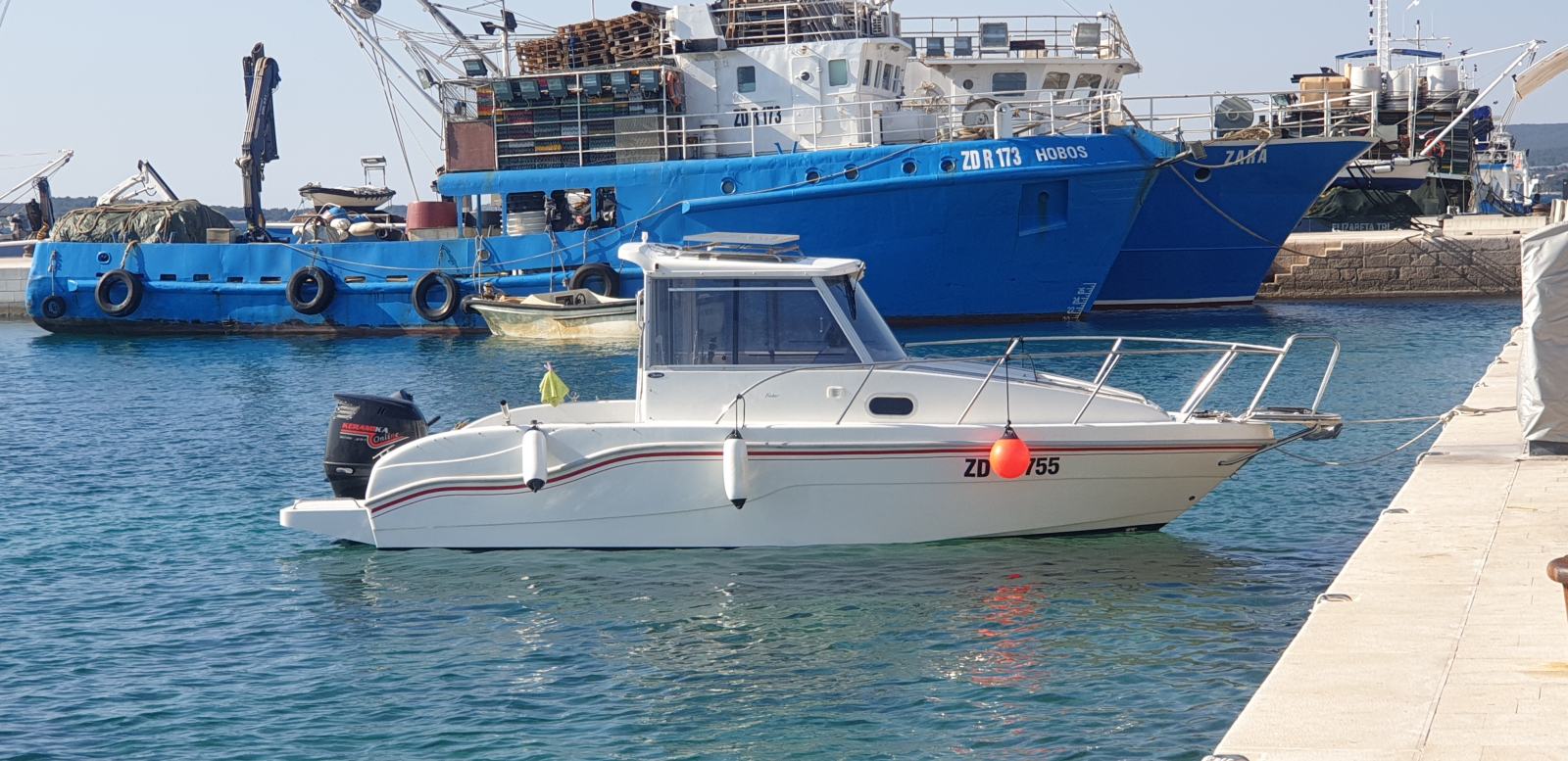 Saver 22 cabin Suzuki 175 2008