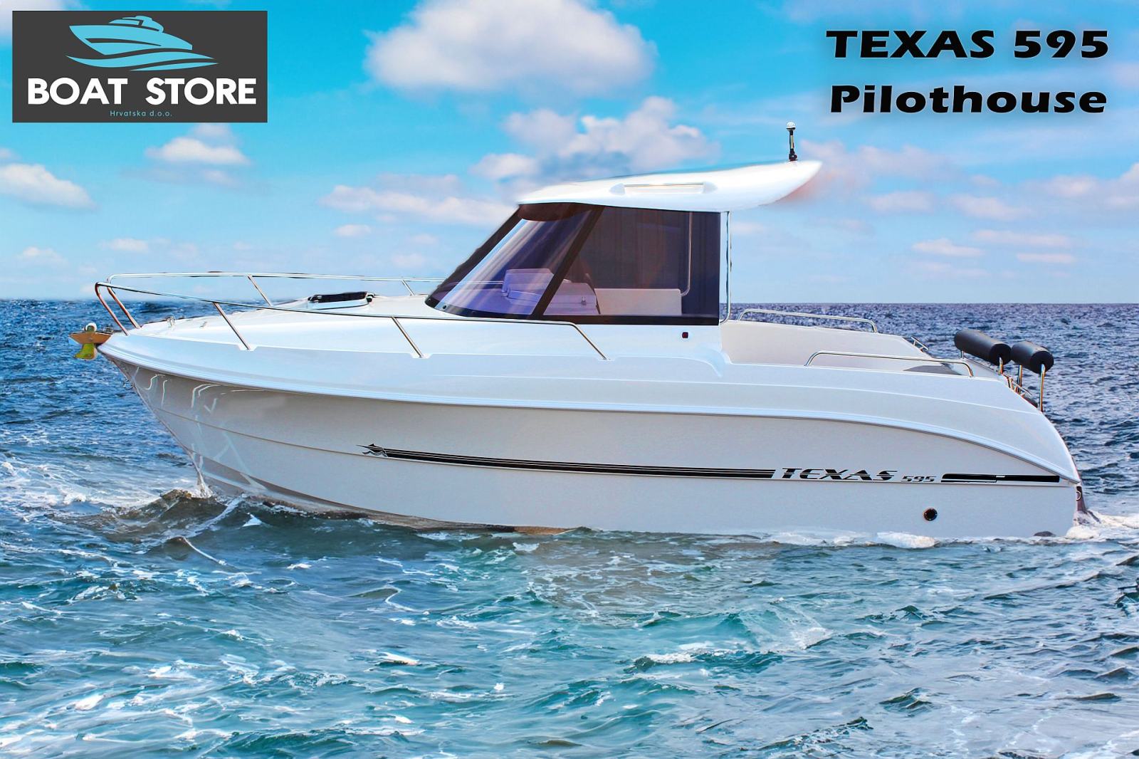 Texas 595 Pilothouse • novo • standard • s uključenim PDV-om