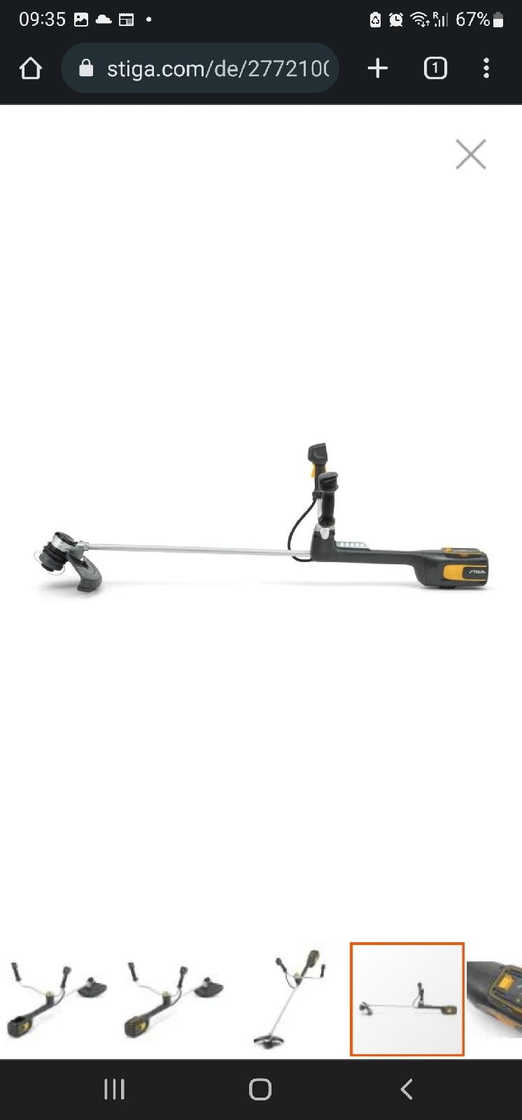 Stiga sbc 700 d trimer