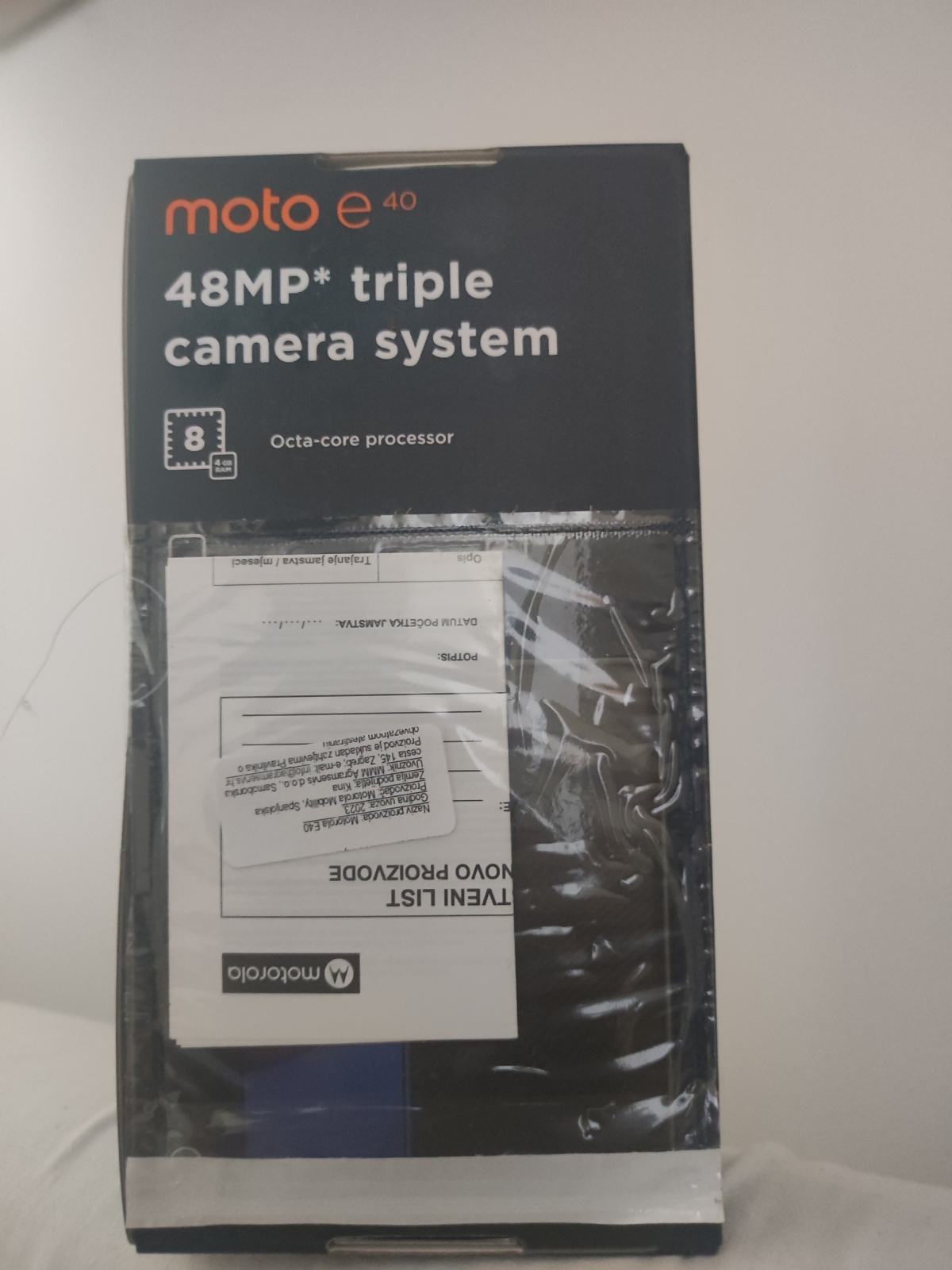 Novo!! Motorola e 40 48MP triple camera system