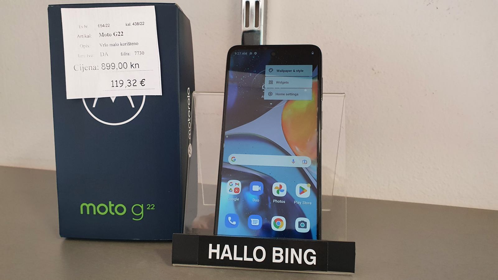 Motorola G22
