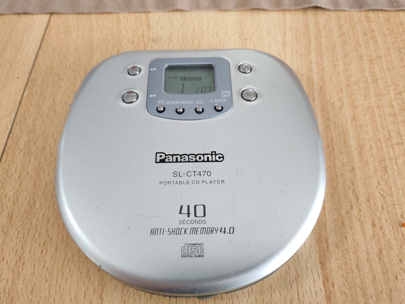 Discman Panasonic SL-CT470