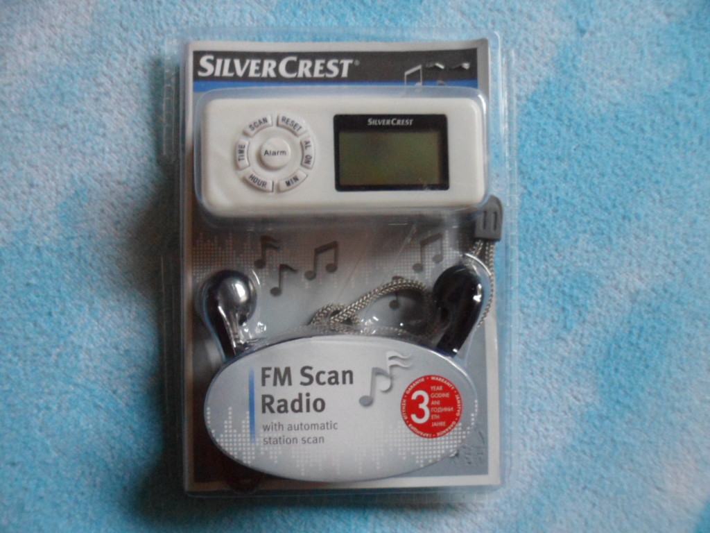 FM TUNER AUTOMATIC SCAN MINI RADIO NOVO