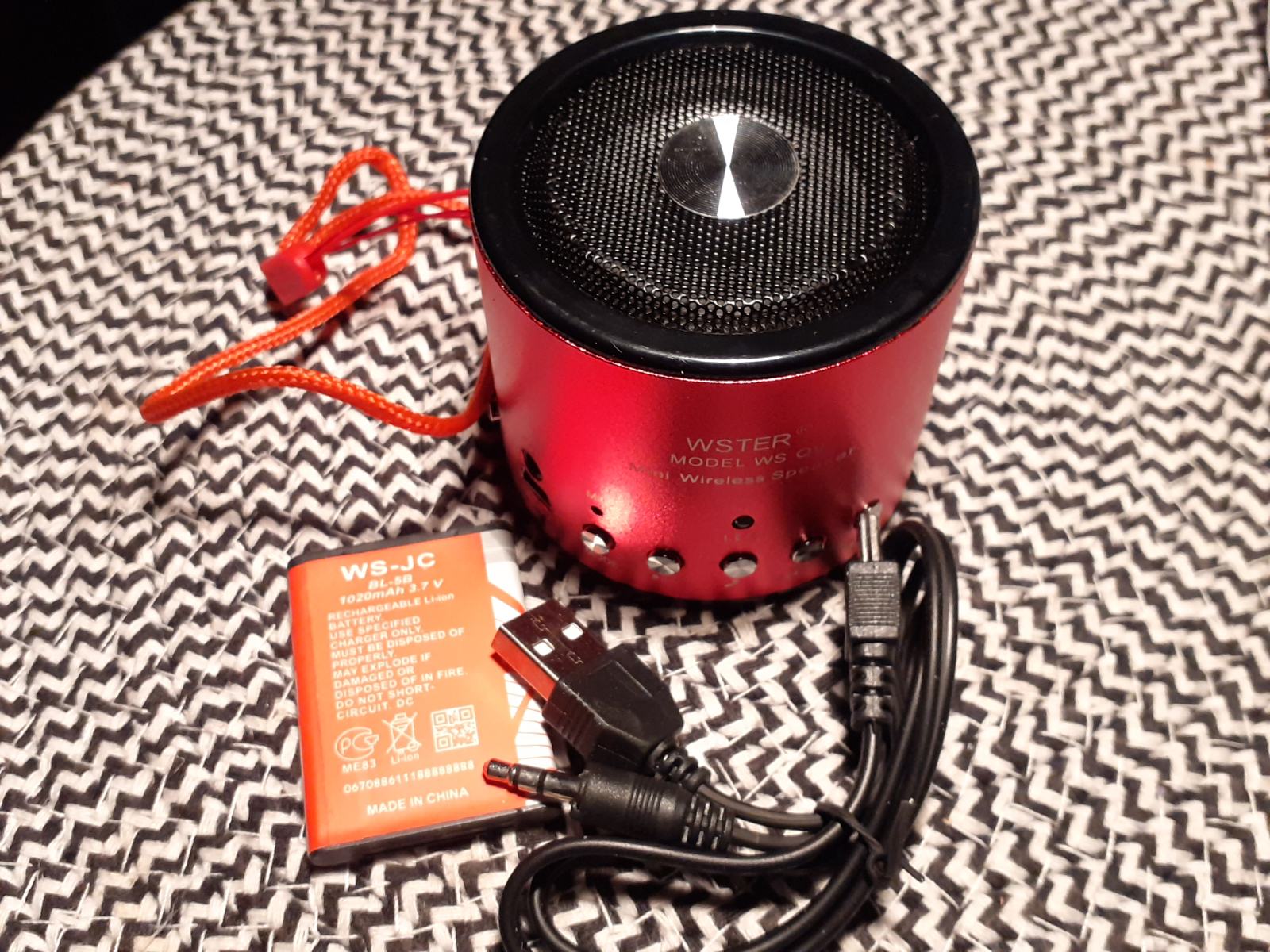 WSTER Bluetooth bežični stereo zvučnik