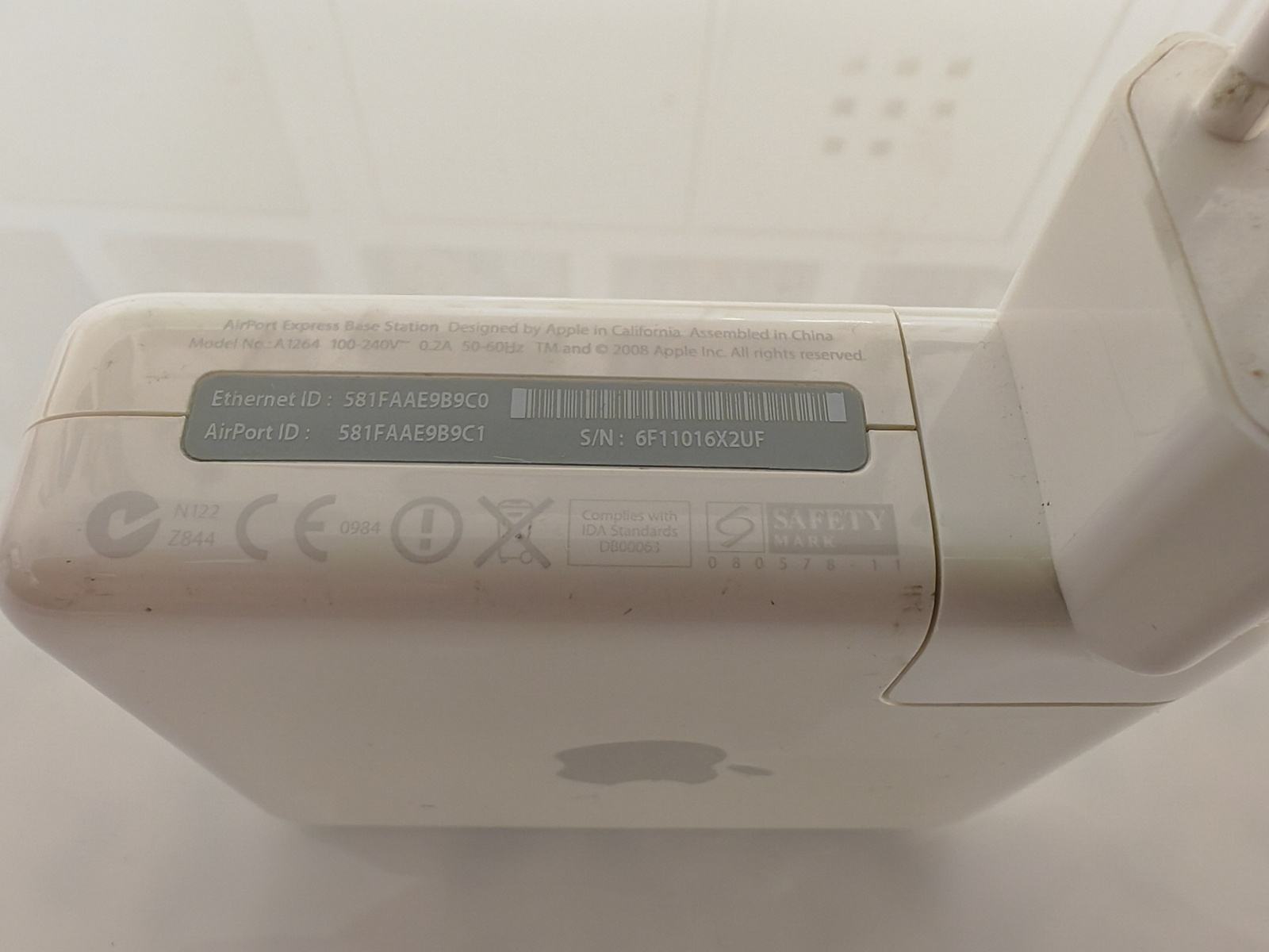 Apple 2x airport express base station ruter router, optički ulaz