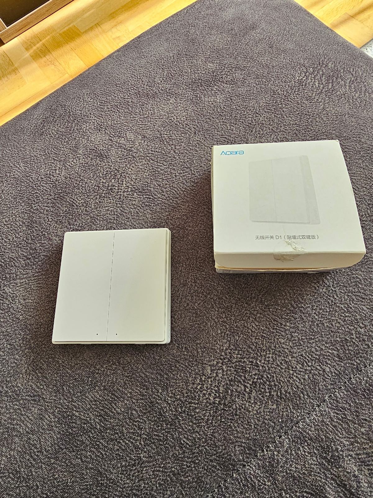 Aqara wireless remote switch (double rocker)