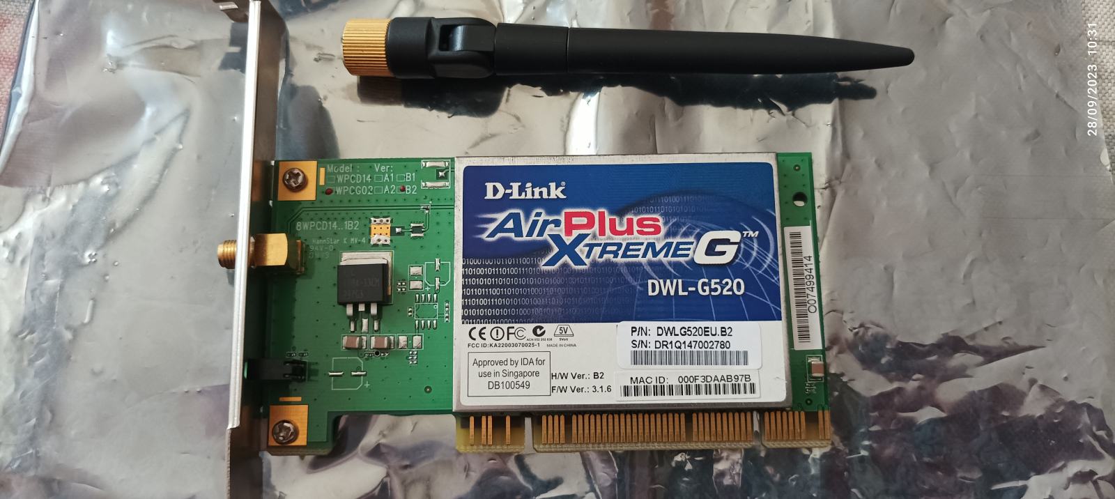 D-Link AirPlus XtremeG DWL-G520