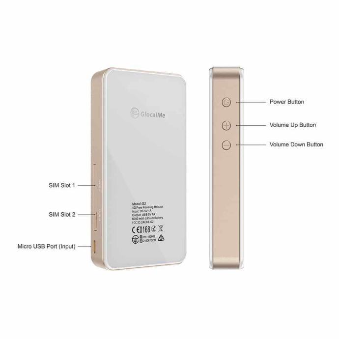 GlocalMe G2 | 4G Global Mobile Wi-Fi Hotspot Ruter