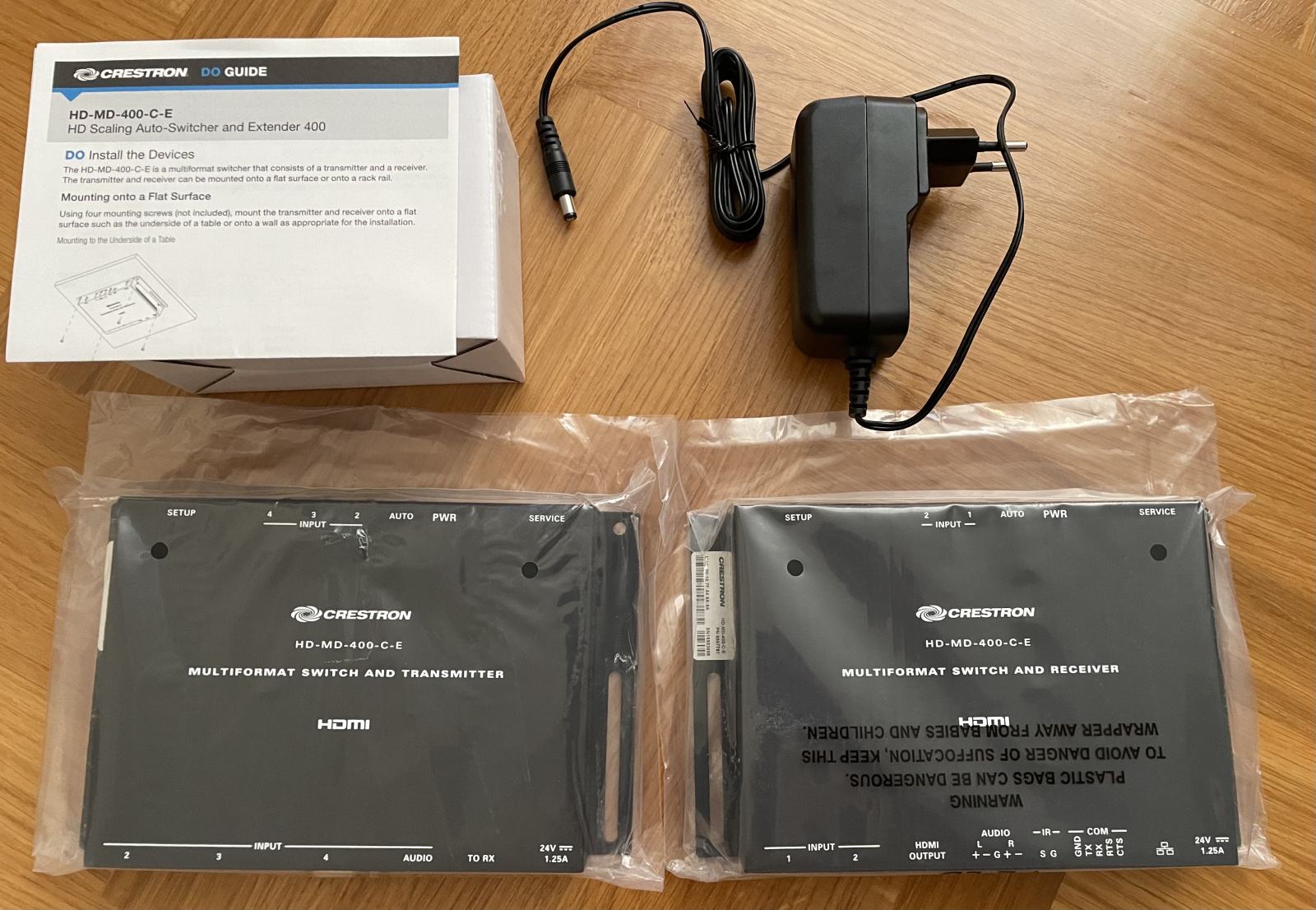 HDMI over Ethernet extender - Crestron HD-MD-400-C-E