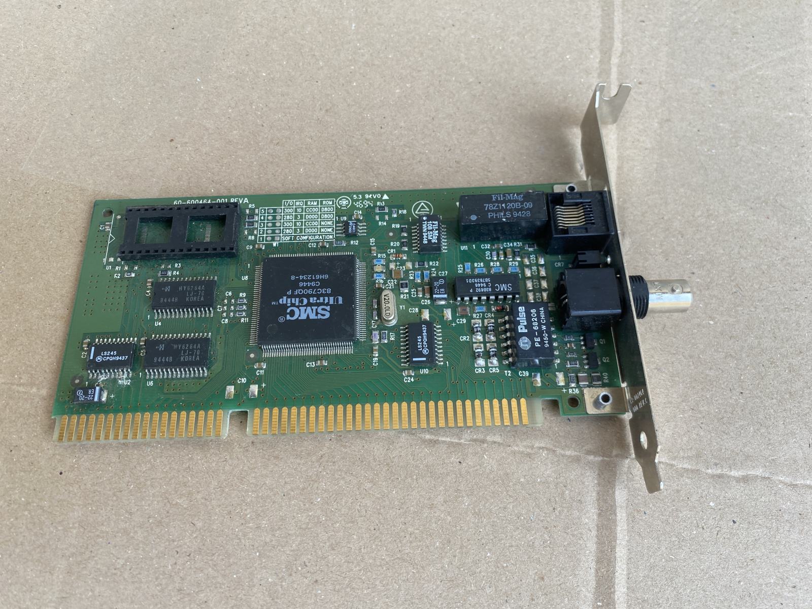 SMC EtherCard Elite16 Ultra ISA Network Card