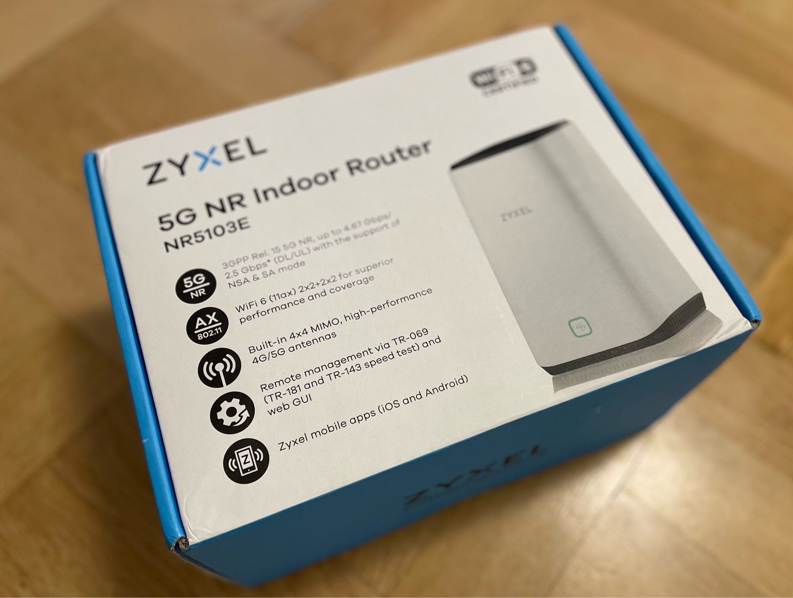 Zyxel NR5103e superbrz 5G router