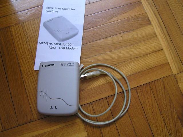 ADSL Modem Siemens A-100-I, USB