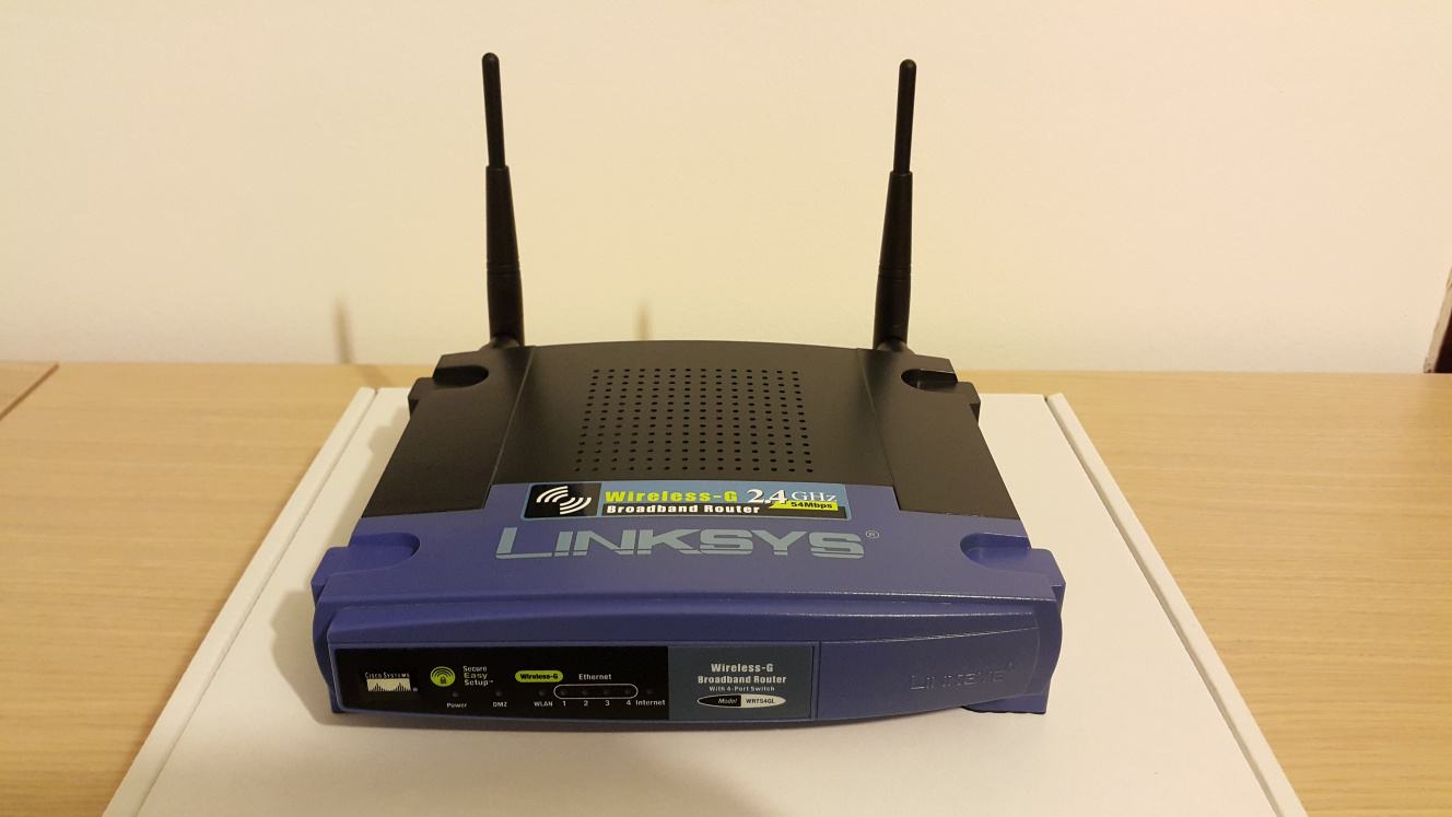 Linksys WRT54GL Wireless router DD-WRT