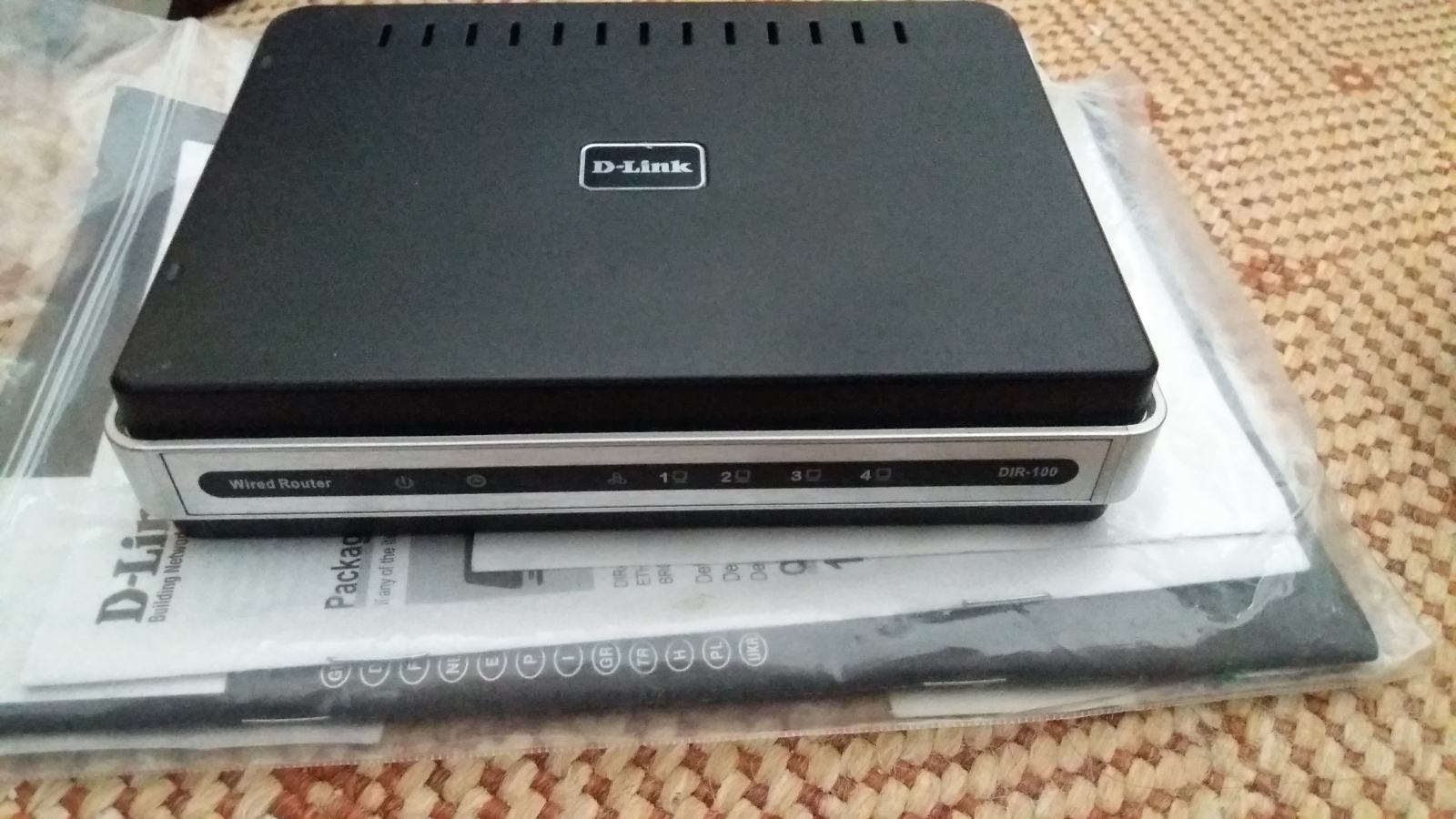 Router, 4 port switch 8 port, LAN kablovi - oprema za LAN party