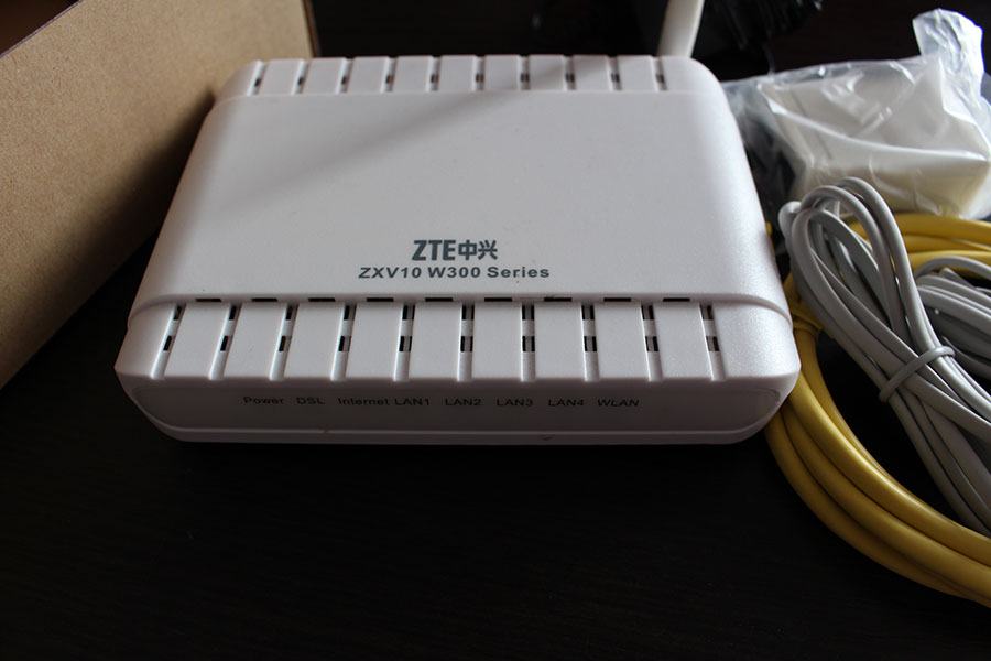 Router ZTE ZXV10 W300 Series