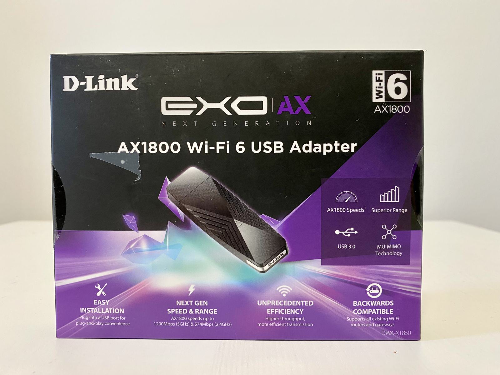 D-Link AX1800 Wi-Fi 6 USB adapter