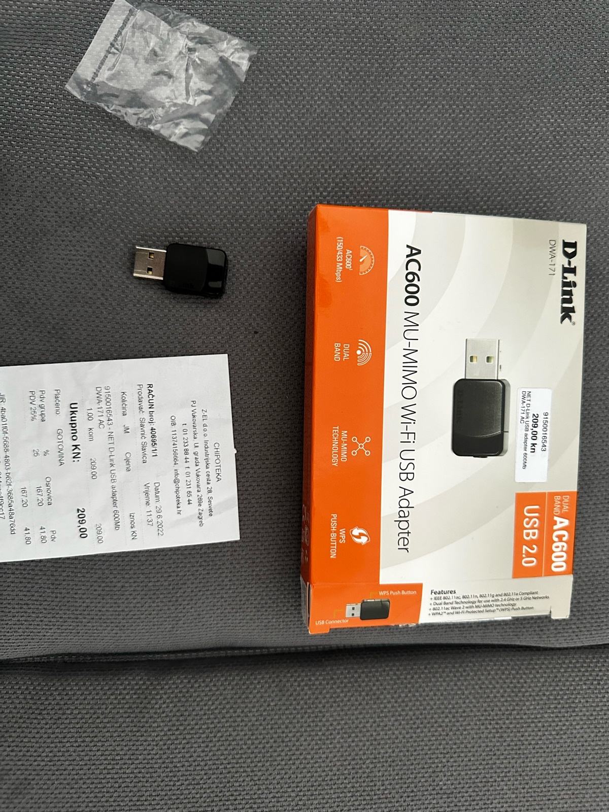 D-Link Wi-Fi USB Adapter