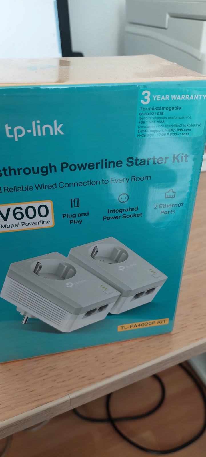 Powerline adapter TP-LINK TL-PA4020P KIT