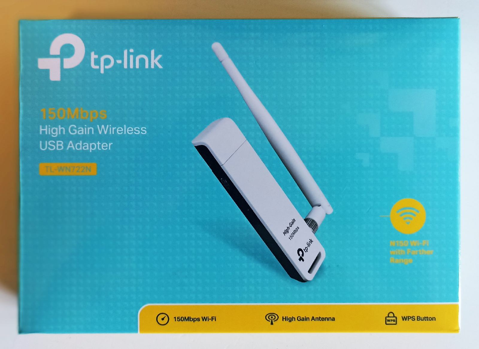 tp link 150 Mbps High Gain Wireless USB Adapter