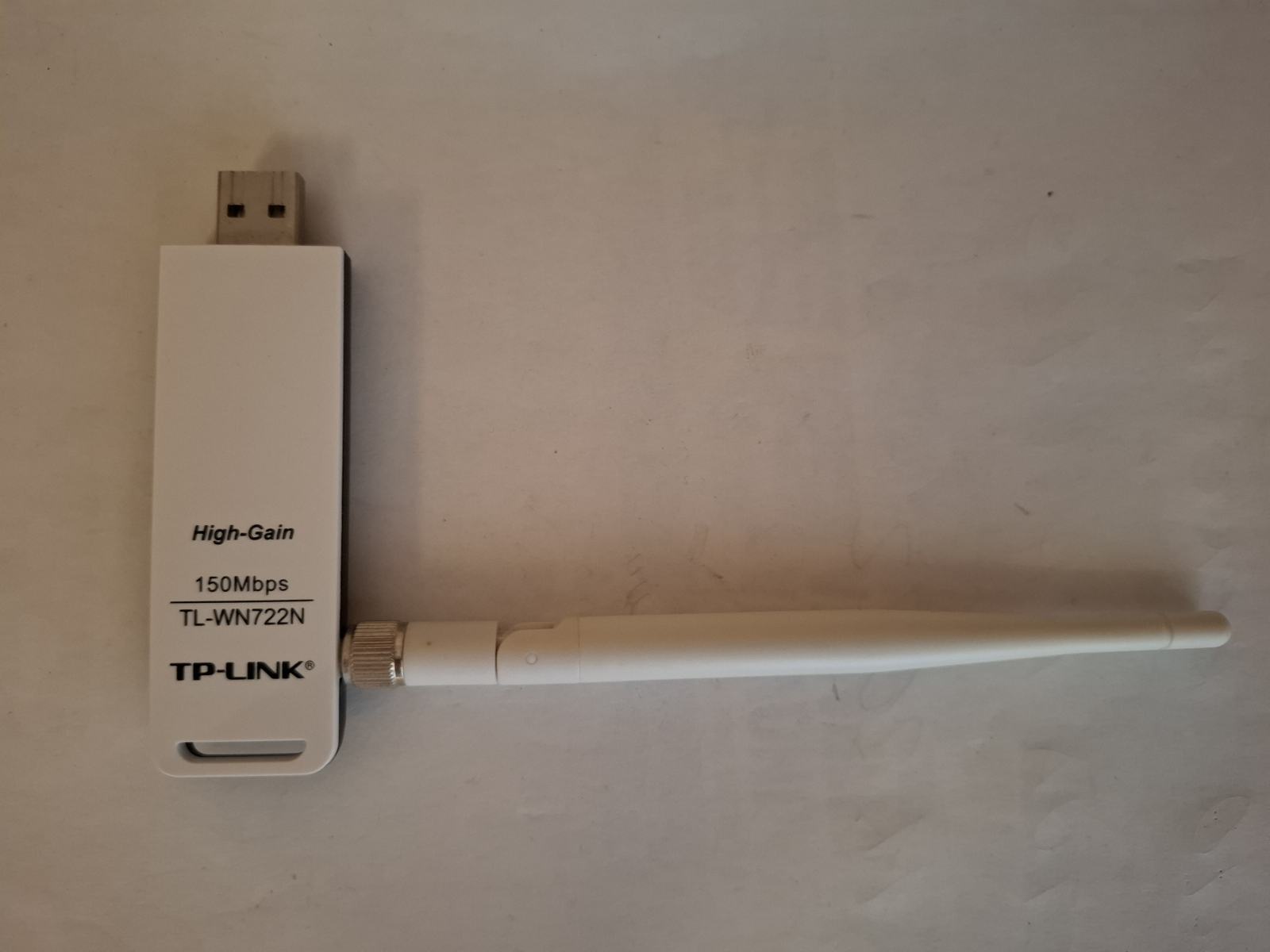 TP-LINK TL-WN722N, 150 Mbps Wireless, high gain, USB
