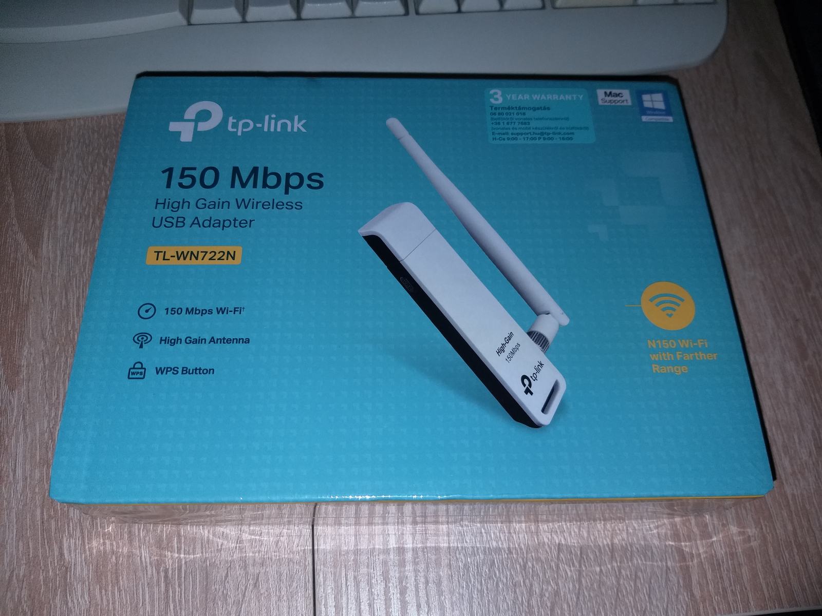 TP-Link TL-WN722N, bežični USB adapter
