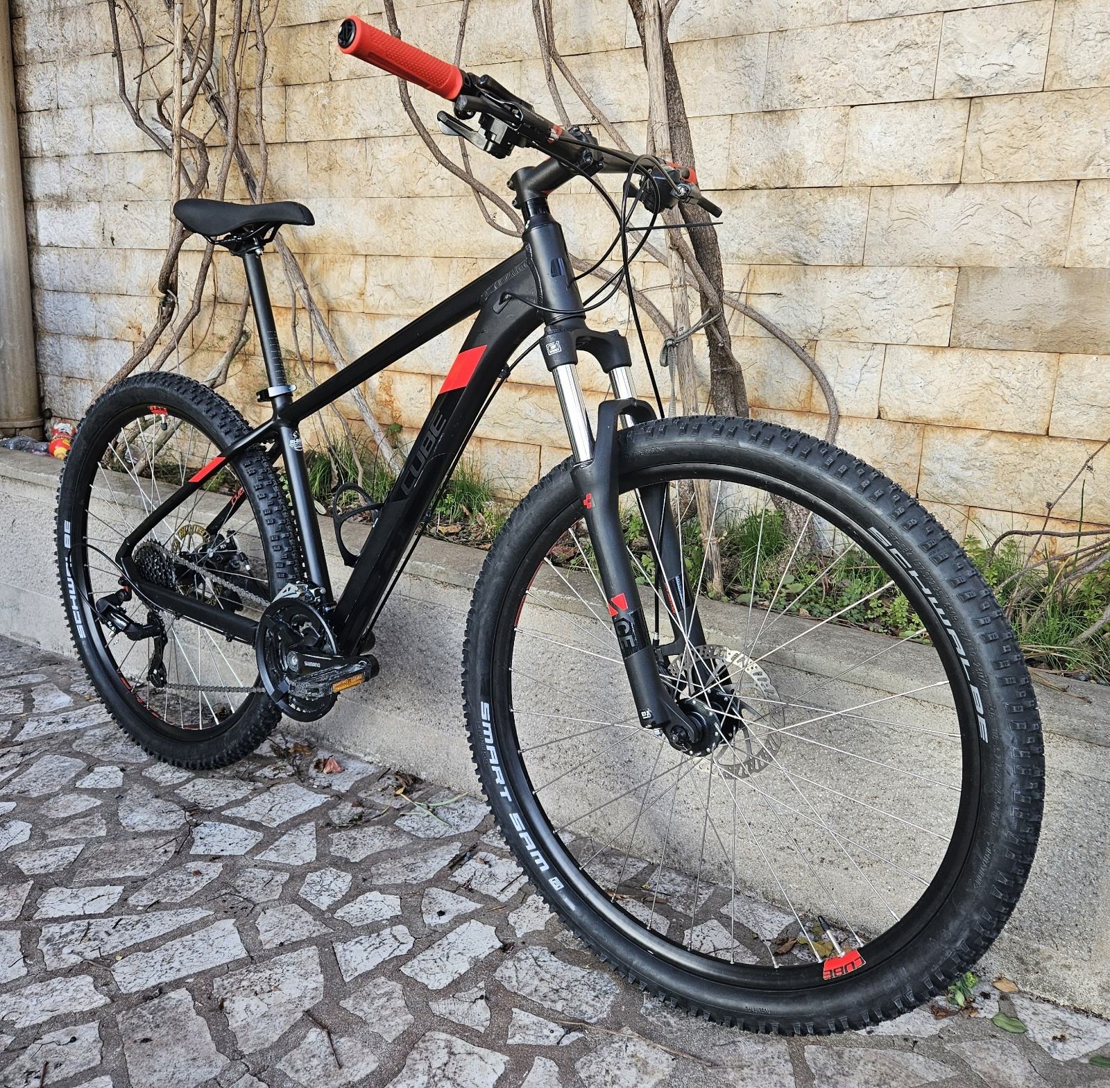 CUBE AIM black n red 2020 vel S
