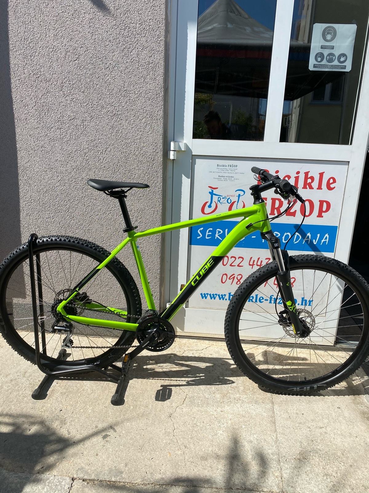 Cube Aim Pro green ‘n’ black 2021