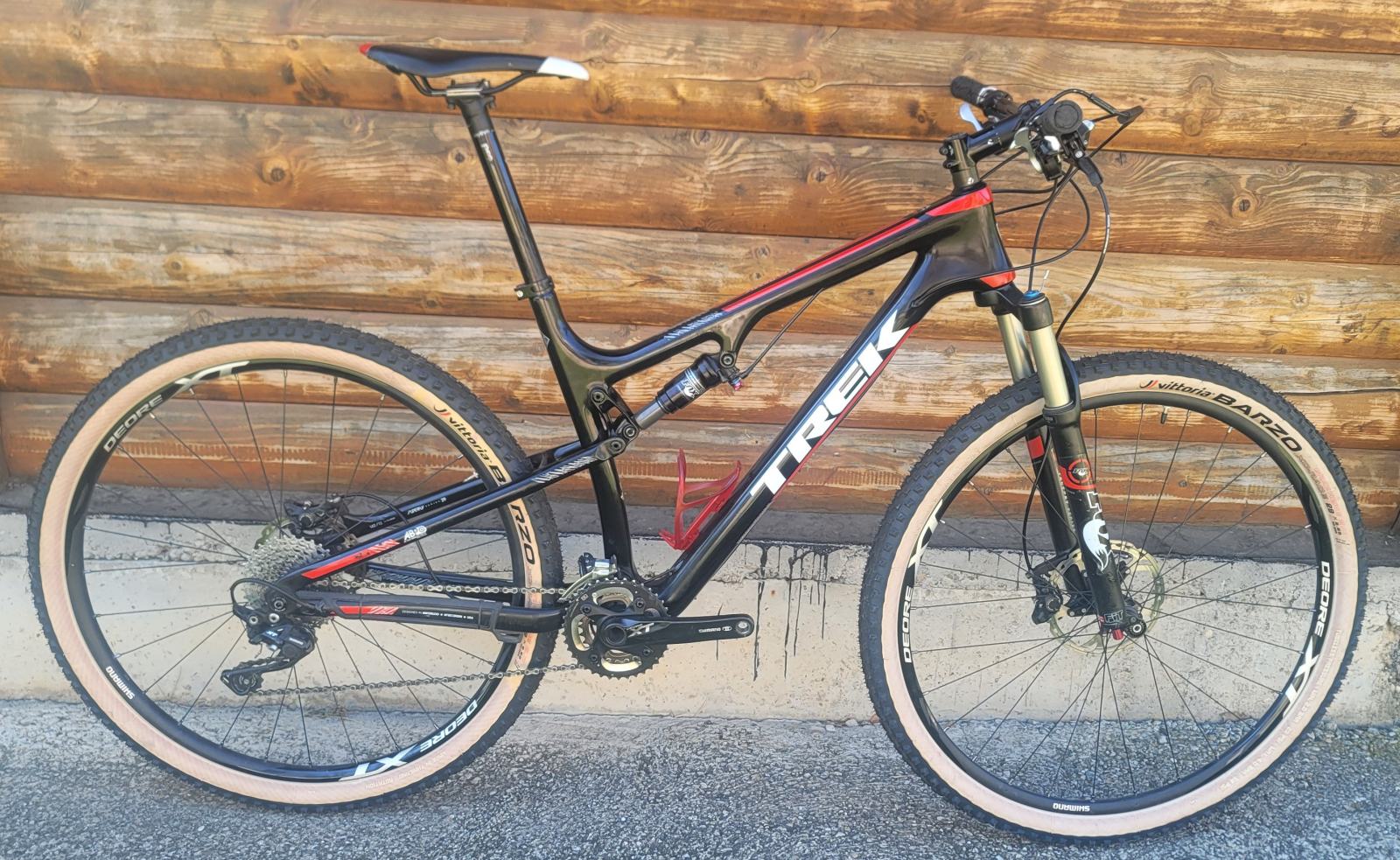 Trek superfly 9.8 sl L 29 carbon,full xt,fox