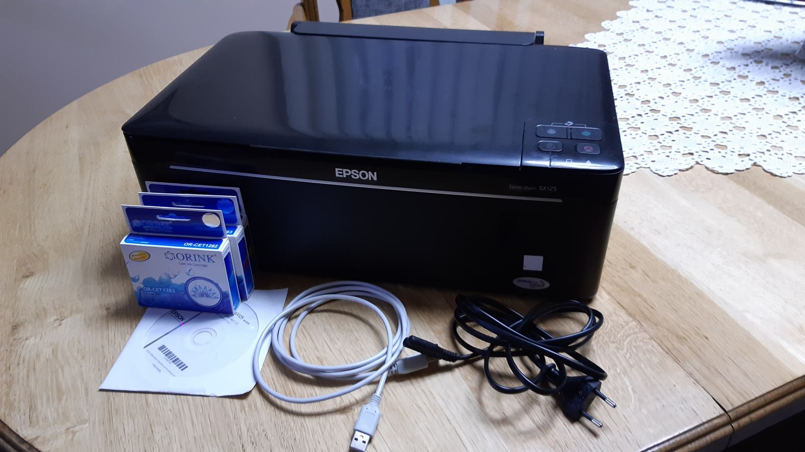 Epson Stylus SX125, printer skener kopirka + tinte