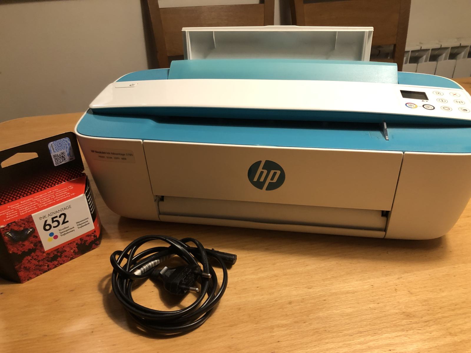 HP DeskJet ink Advantige 3789 PRINT SCAN COPY WEB