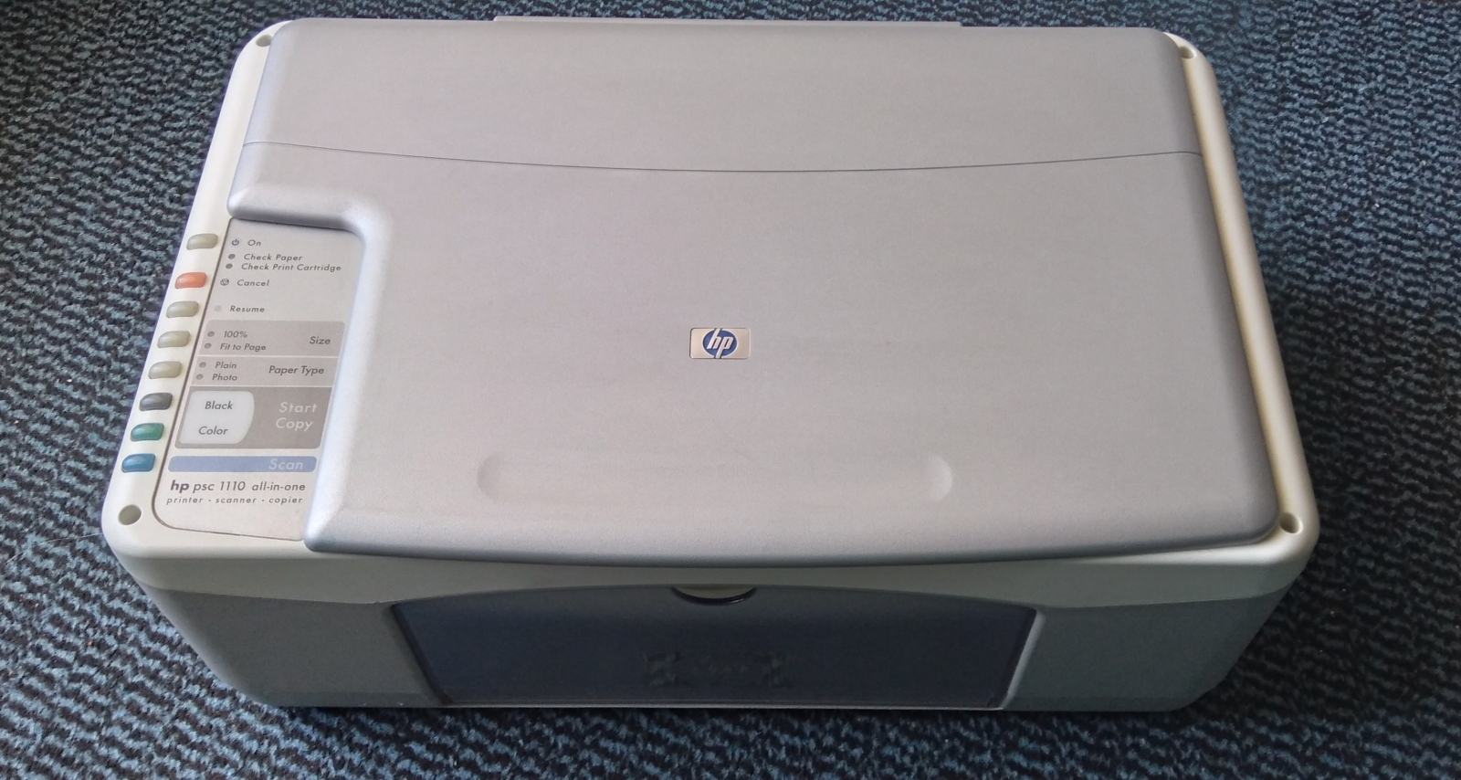 HP psc 1110 all-in-one printer - scanner