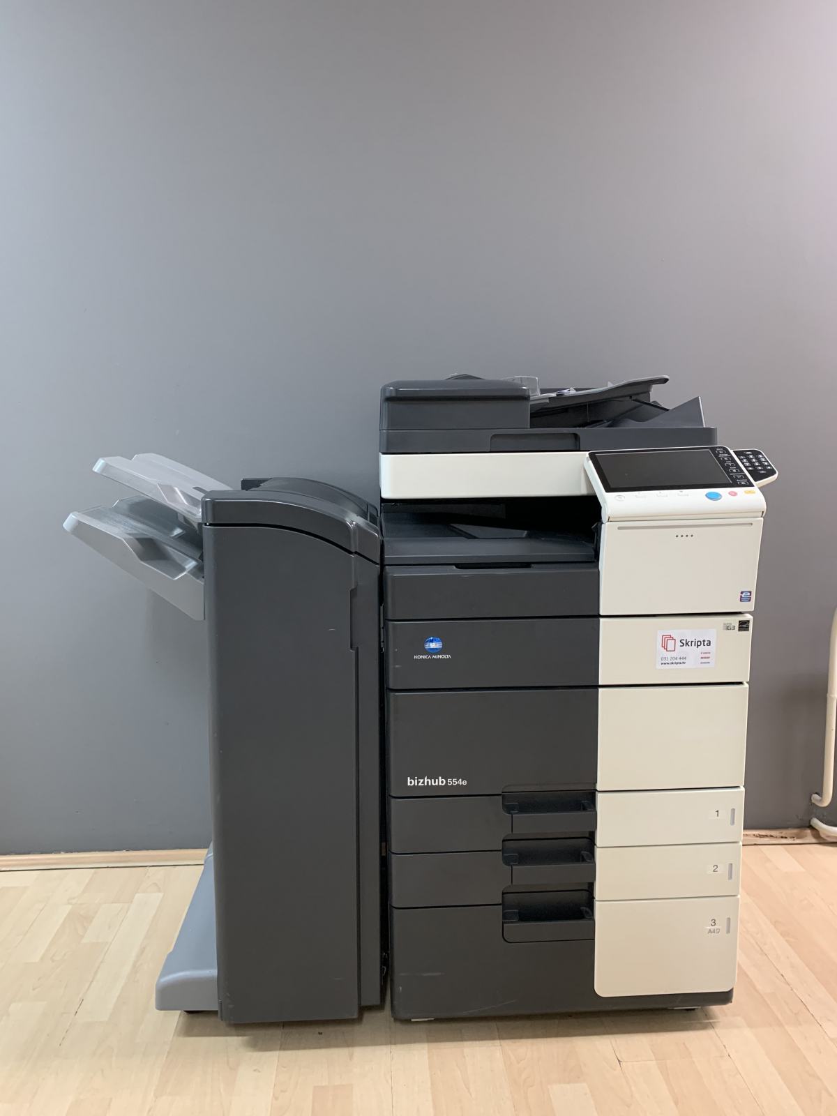 Konica Minolta bizhub 554e - SKRIPTA Osijek