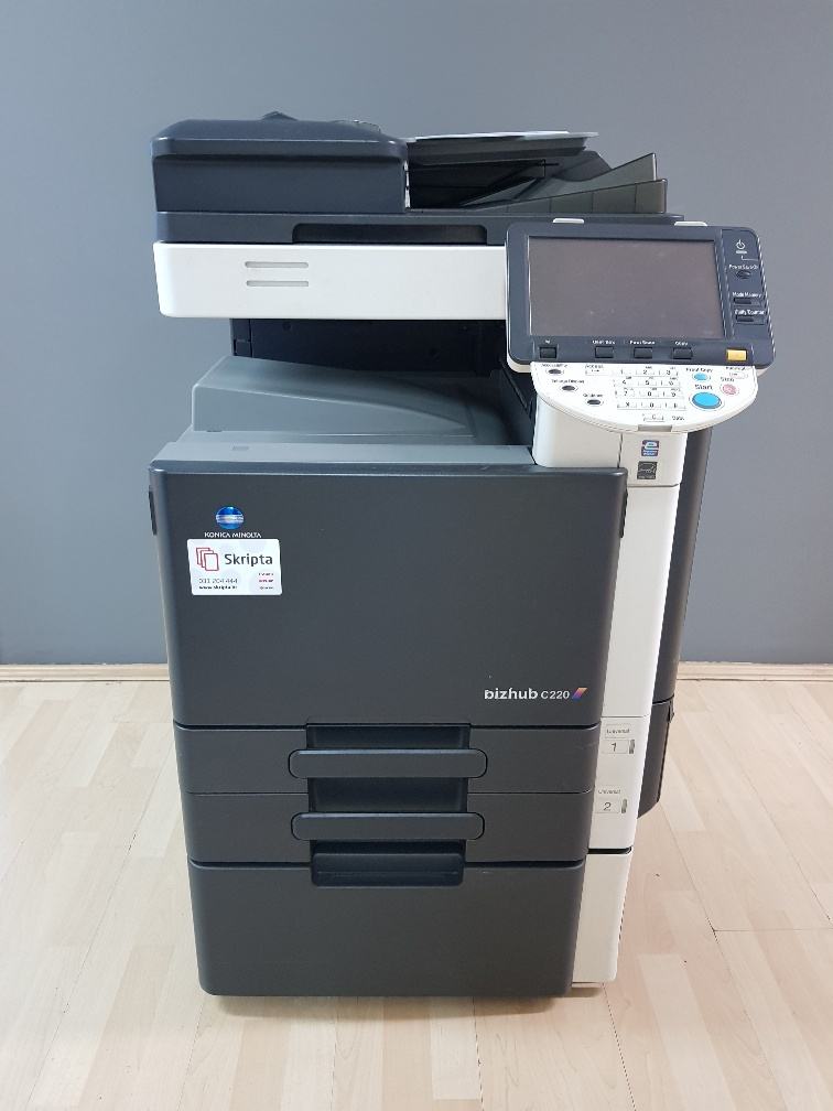 Konica Minolta bizhub C220 - SKRIPTA Osijek