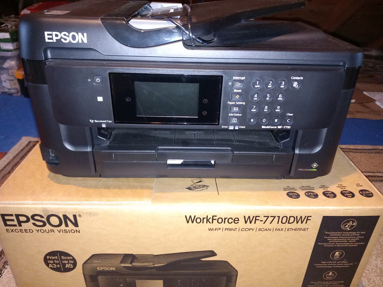 Prodajem multifunkcijski uređaj marke Epson model DWF-7710 DWF