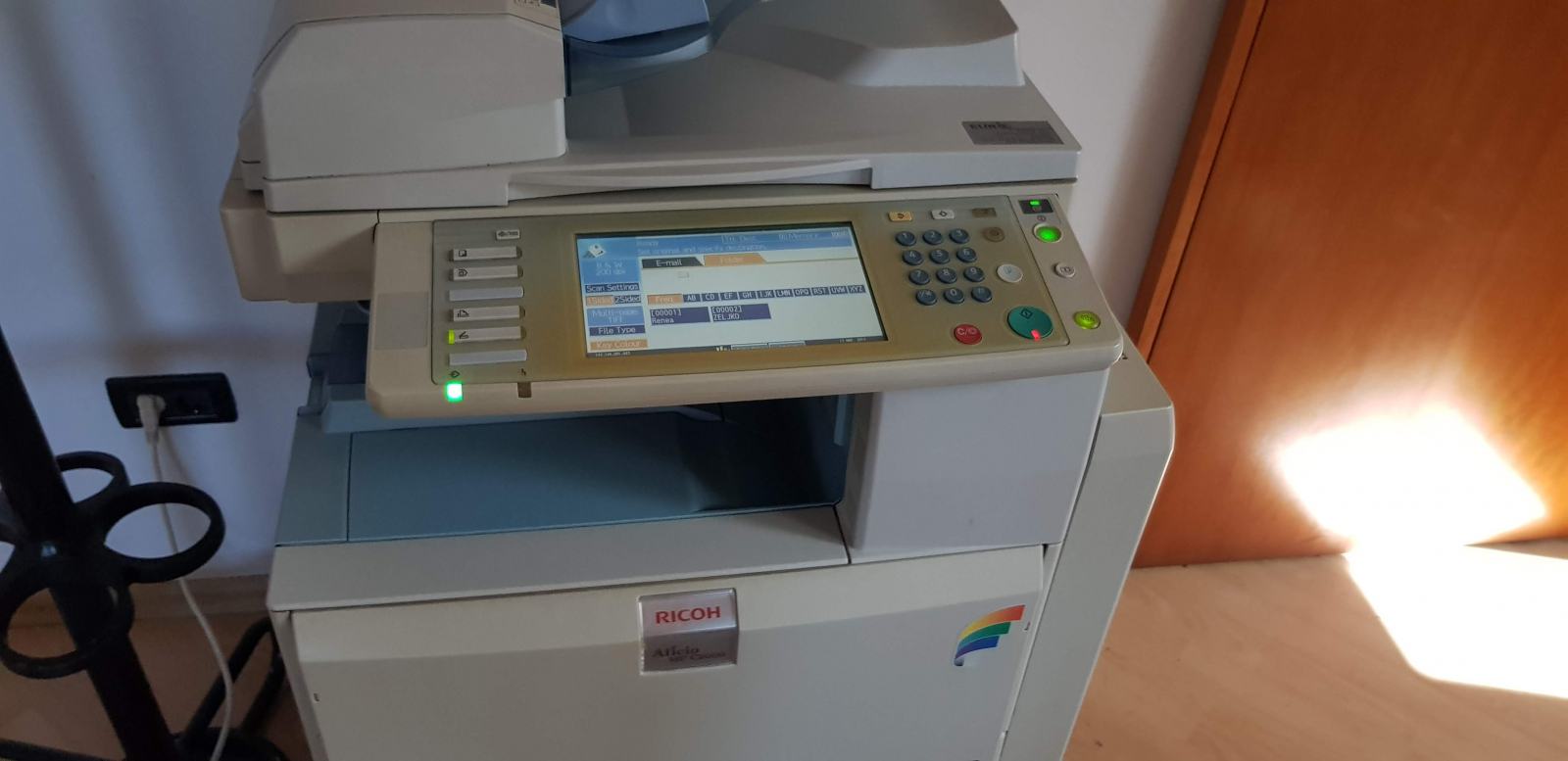 Ricoh Aficio mp c2000 Multifunkcionalni uređaj