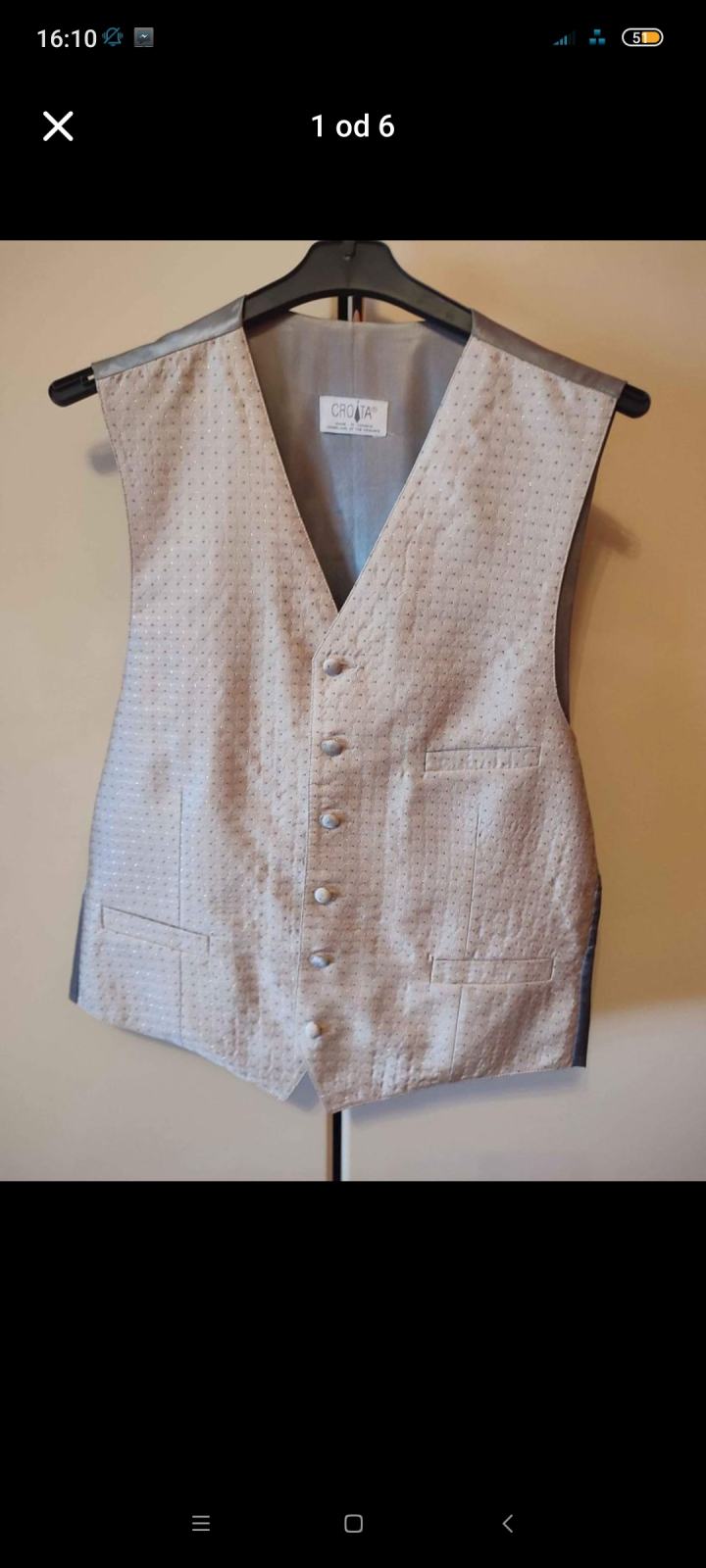 Muski prsluk i kravata