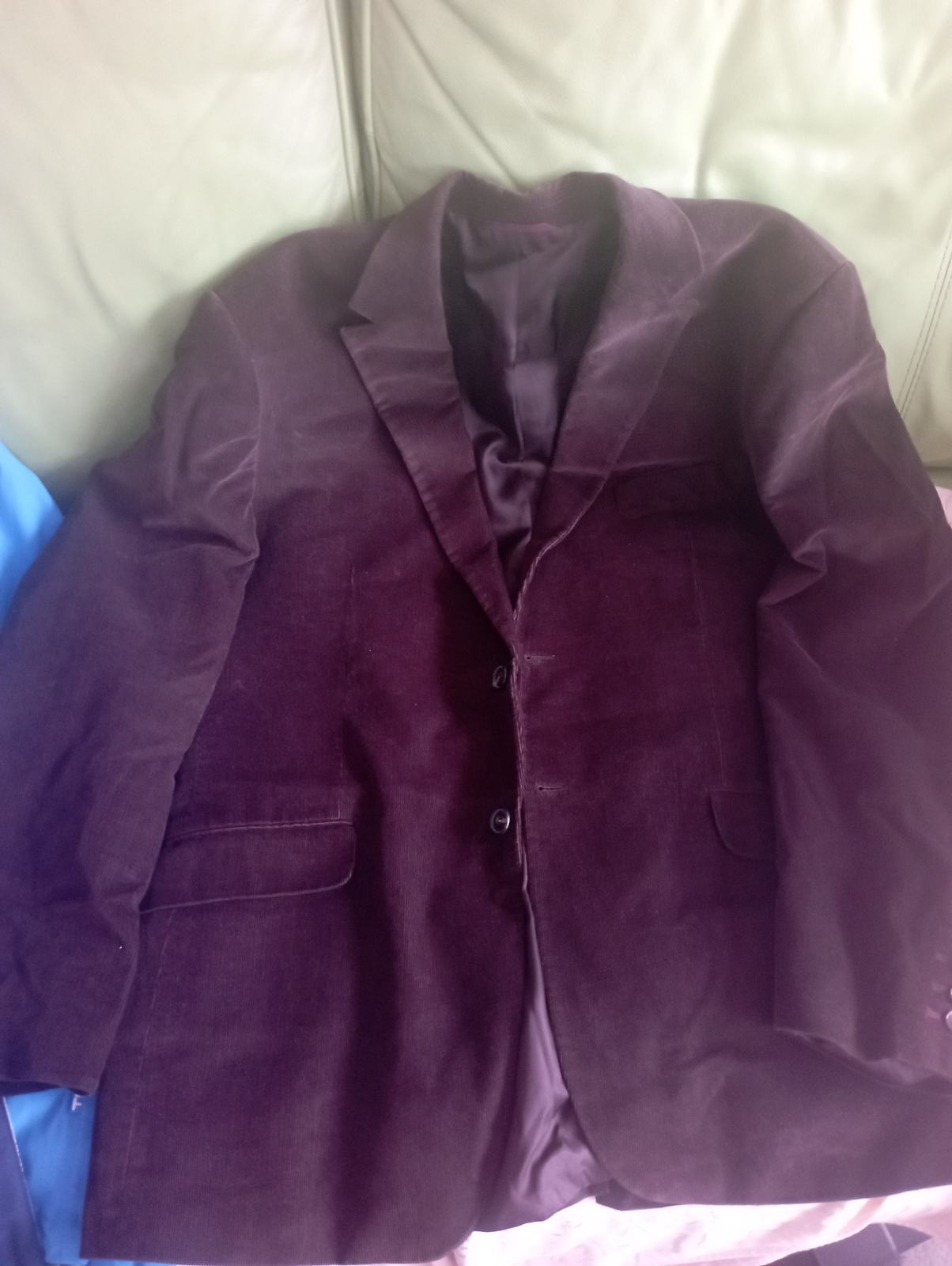 tom tailor samt smeđe odijelo 54