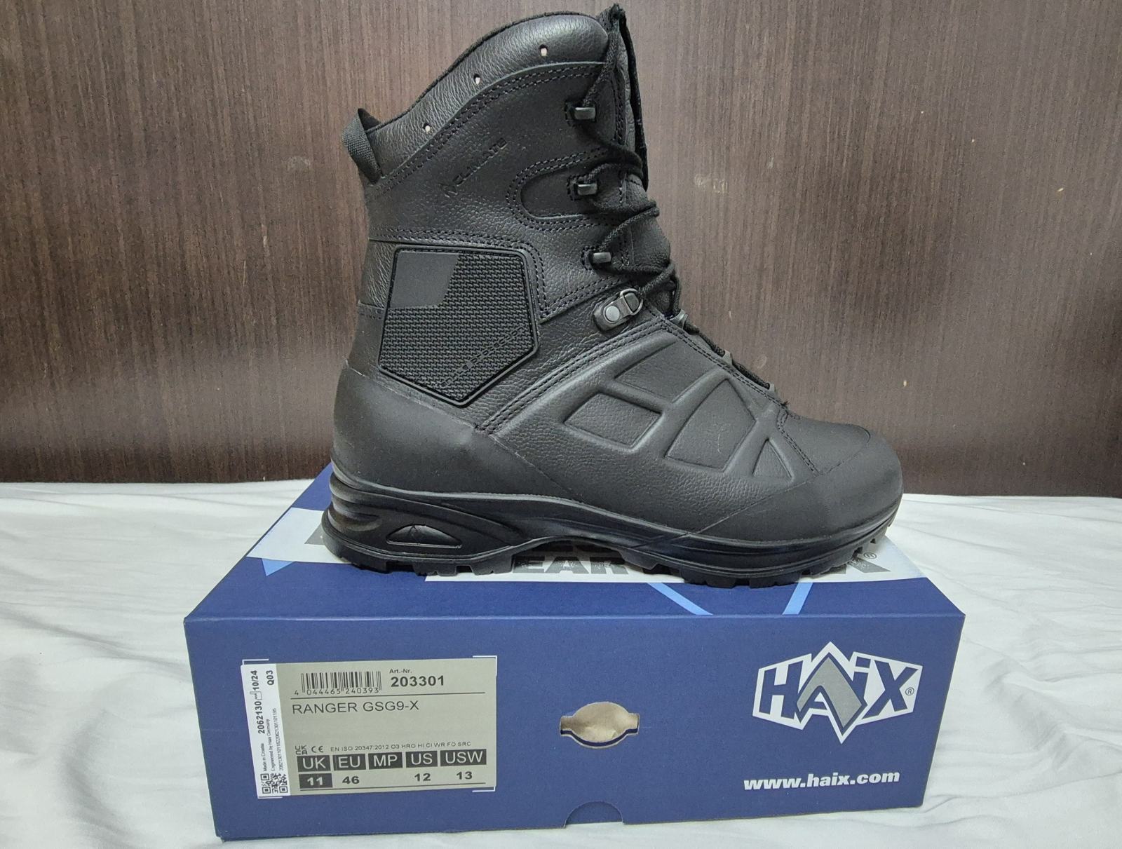 HAIX RANGER GSG9-X, 46 br.