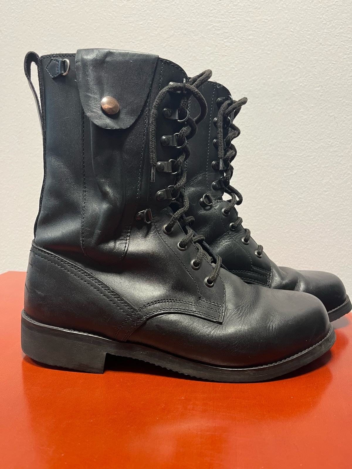 Pilotske letačke čizme HRZ, koža, broj 42, stanje odlično