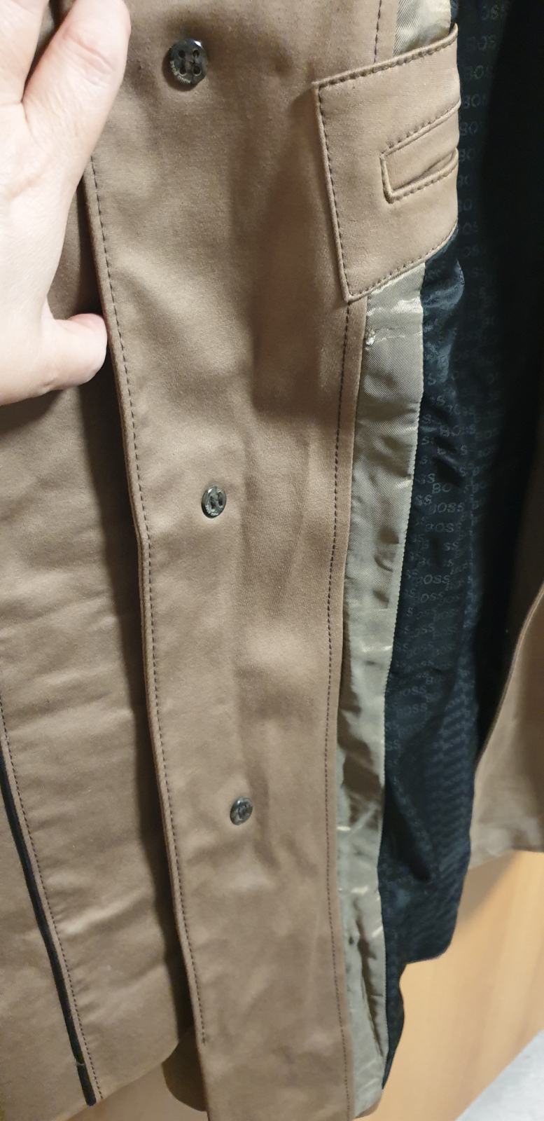 BOSS HUGO muški dugi kaput-baloner 50